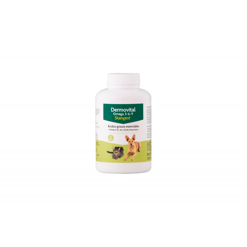 Dermovital omega 3-6-9 dermatológico para perros y gatos