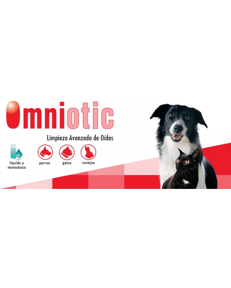 Omniotic limpiador de oidos para perros gatos y conejos