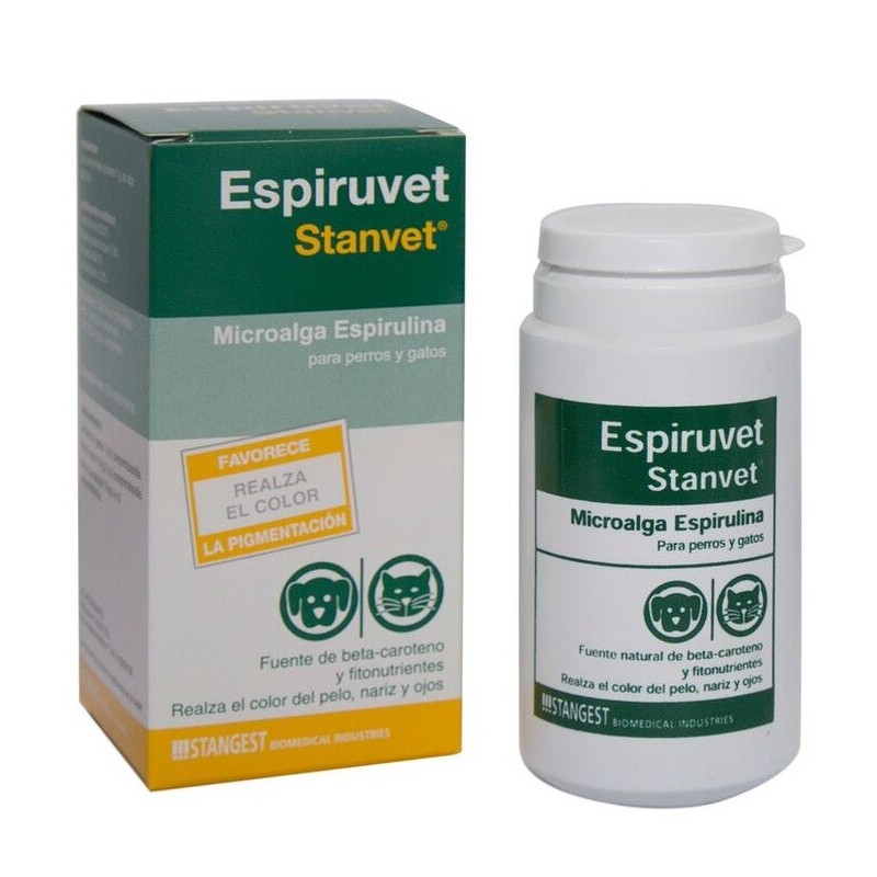 Espiruvet suplemento nutricional para perros y gatos