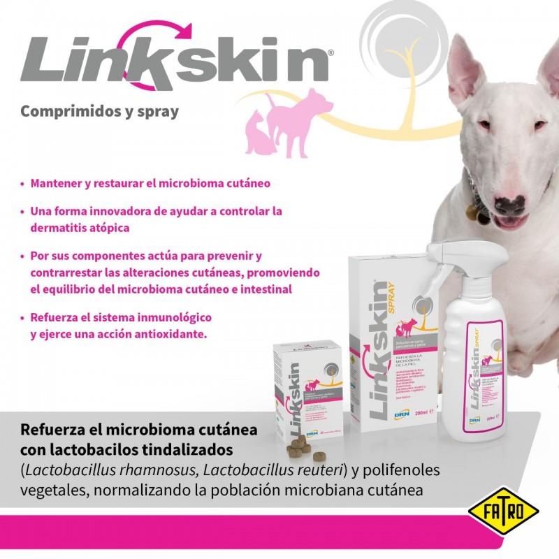 Linkskin suplemento dermatológico para pieles atópicas en perros y ...